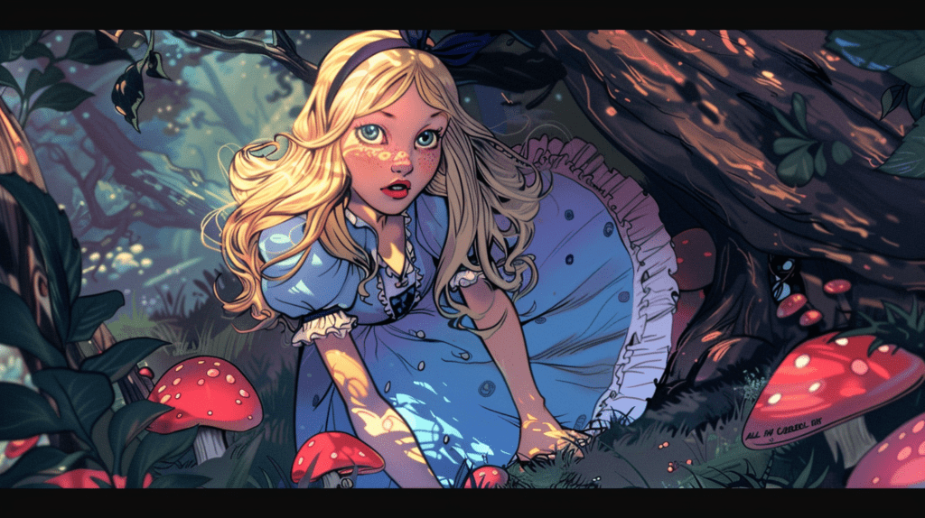 Quién es Alicia en el país de las maravillas